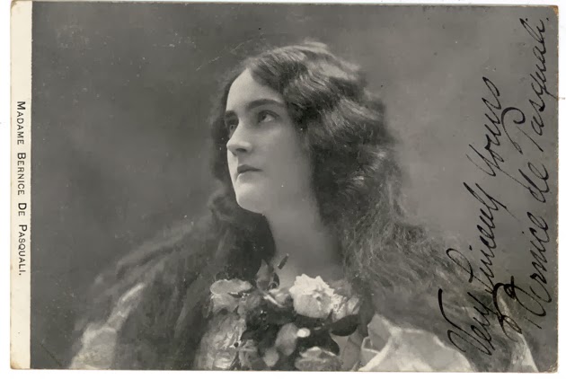 FORGOTTEN OPERA SINGERS : Bernice De Pasquali (Soprano) (Boston ...