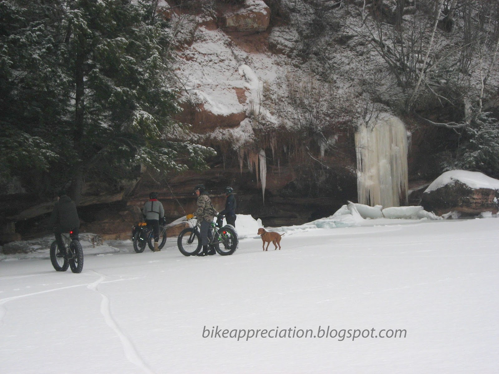 Bike Appreciation: Ice-biking Lake Superior