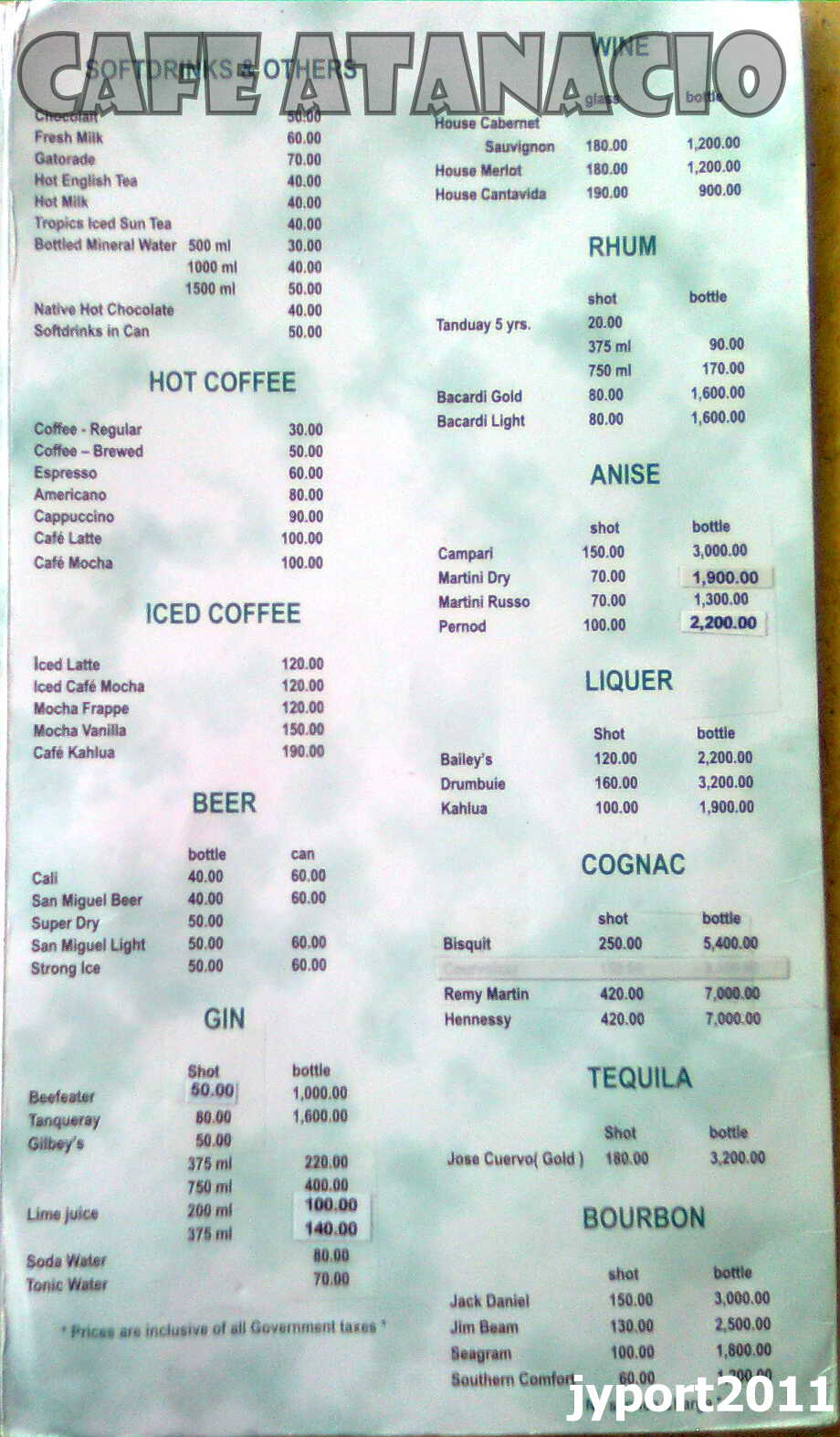 The Hungry Tourist Eats: Cafe Atanacio