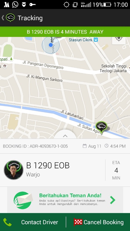Jakarta News : Grab Car in Jakarta