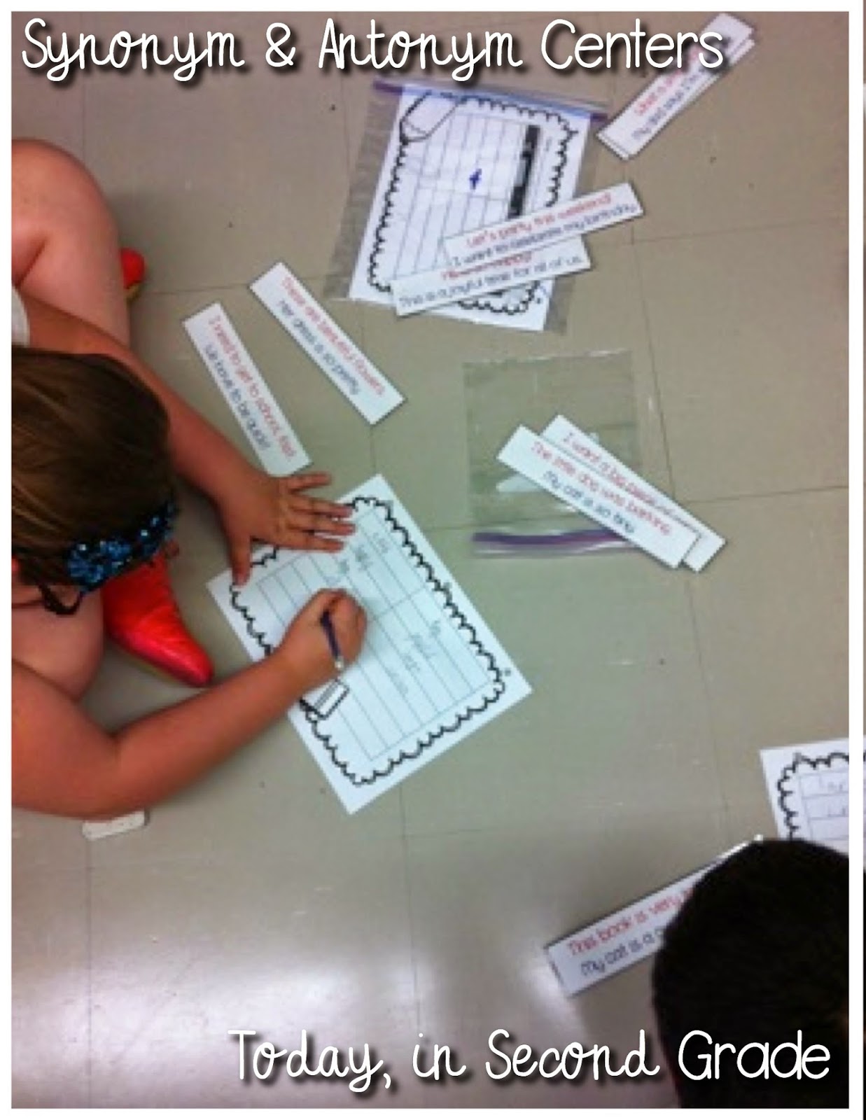 Synonyms and Antonyms - Today in Second Grade