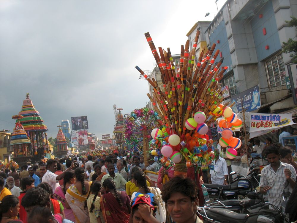 2015 Deepam Festival. Day Six—Morning: Elephant with 63 Nayanars ...