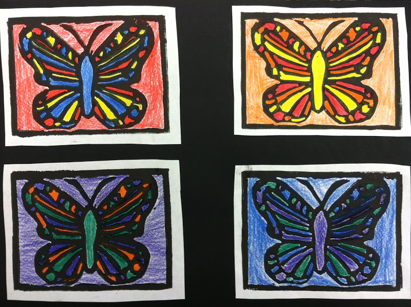 Mrs. Wille's Art Room: Relief Printmaking - Butterfly