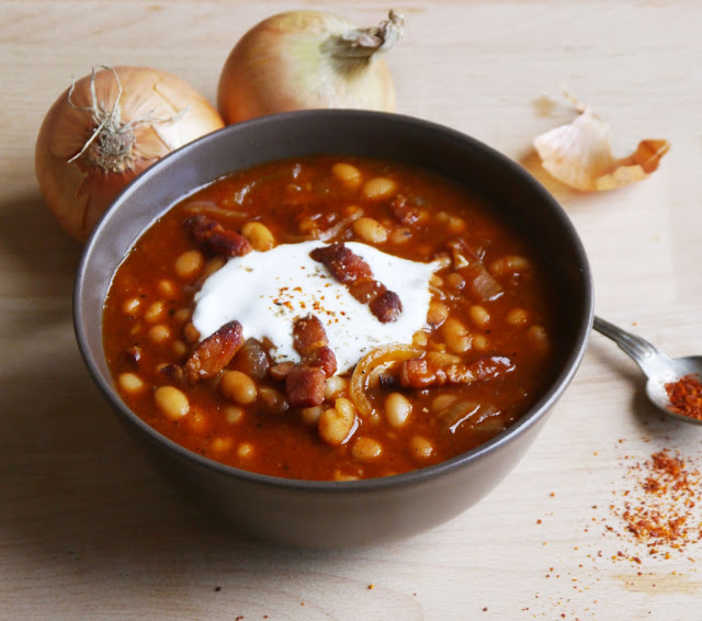 The Food Trotter: Tex-Mex white beans soup / Soupe de haricots blancs ...