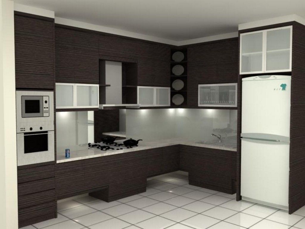 Gambar Kitchen Set Hpl Glossy Minimalis - Desain Model Kitchen Set
