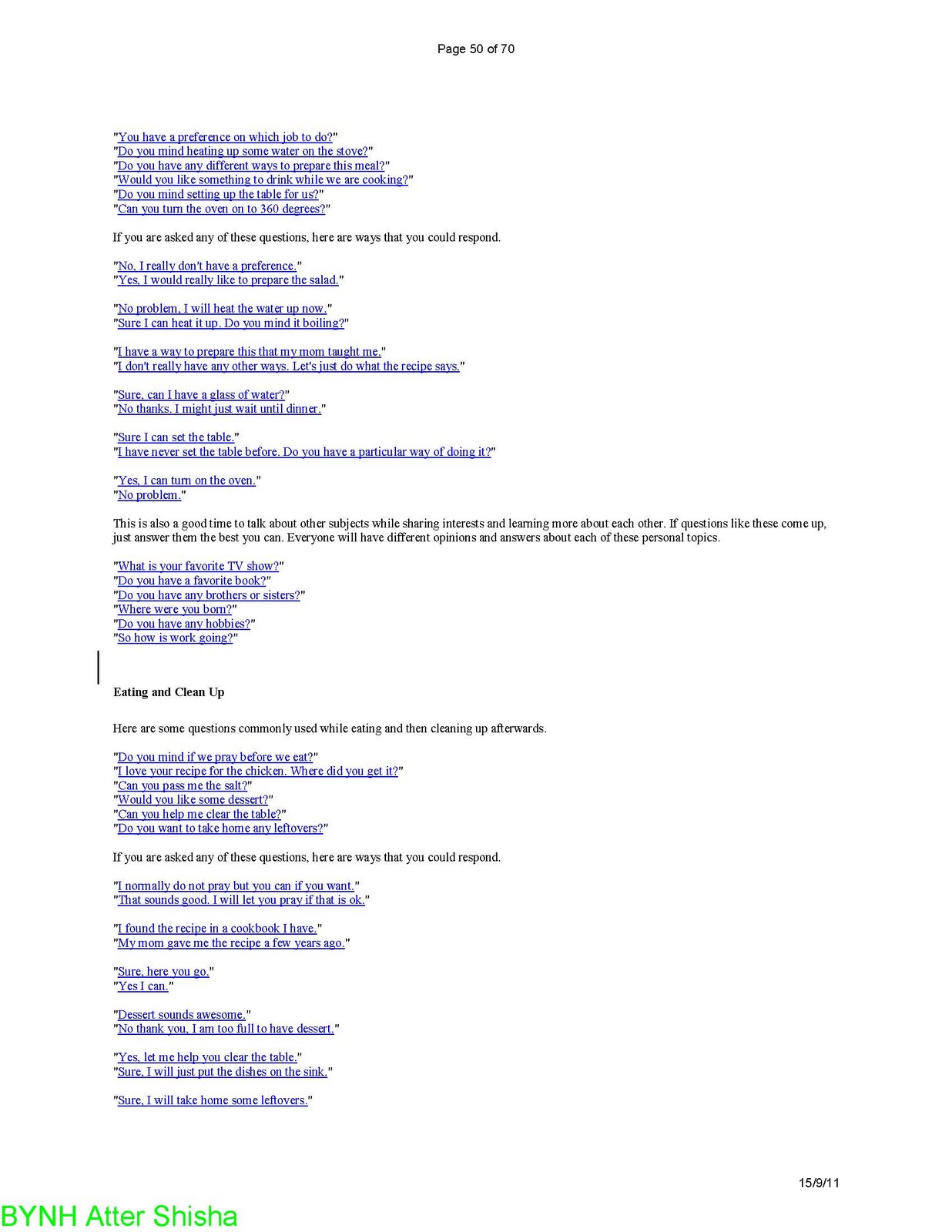 ATTER SHISHA - عطر شیشہ.MANSEHRA : Regular English Lesson Categories