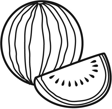 Imagenes de una patilla para colorear - Imagui