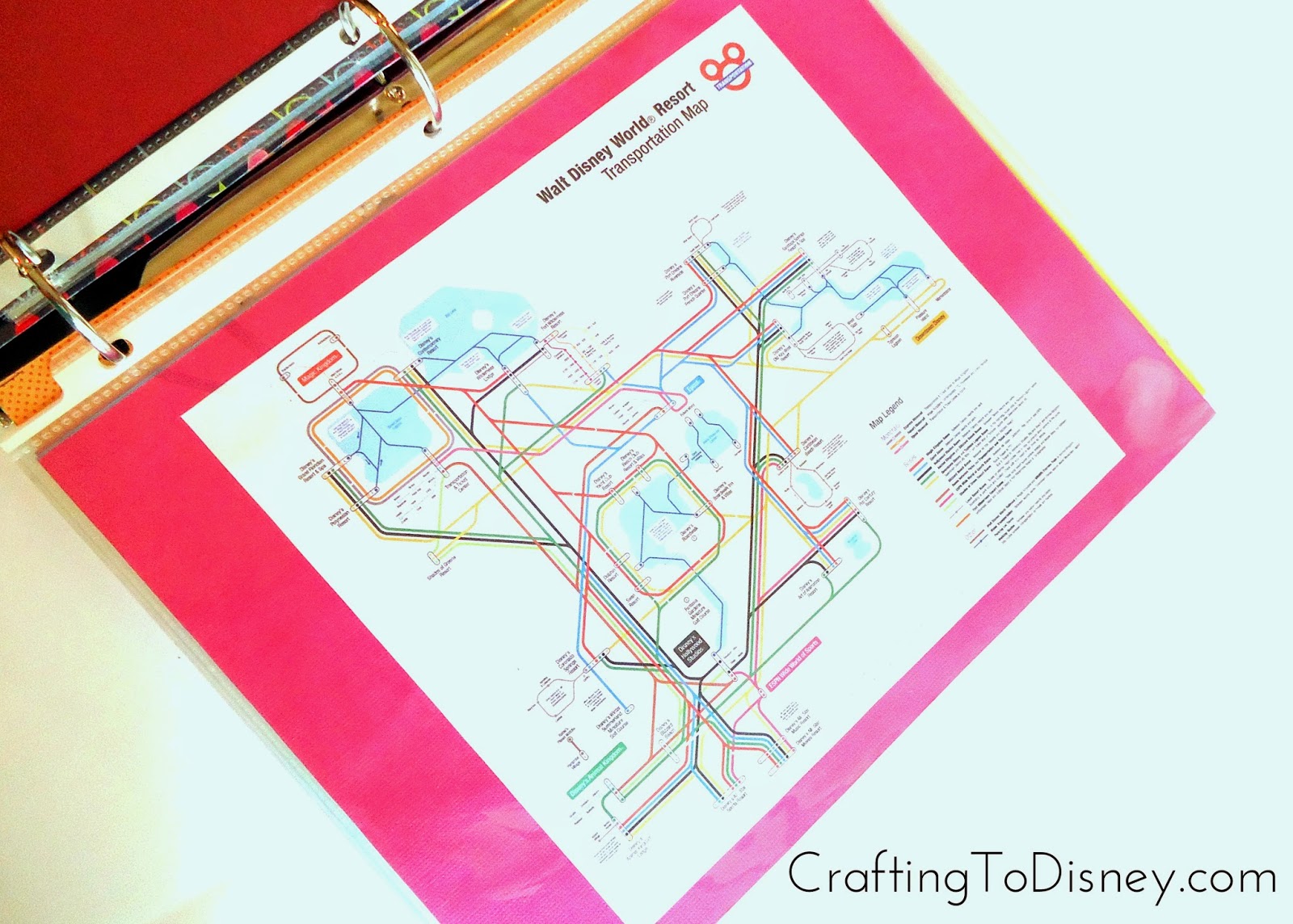 Crafting To Disney : Whatever Wednesday My Disney Planning Binder