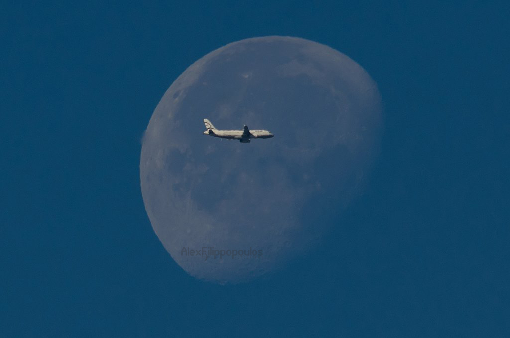 Alex Filippopoulos Photography: Aircraft crossing the Moon and the Sun