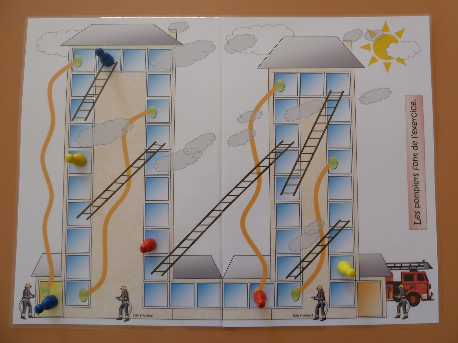 Amiscol: Jeu des pompiers