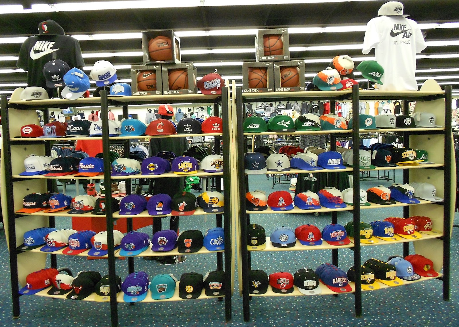 Mr. Alan's...since 1974: Hats, Nike Basketballs, Snapbacks, Fitteds ...
