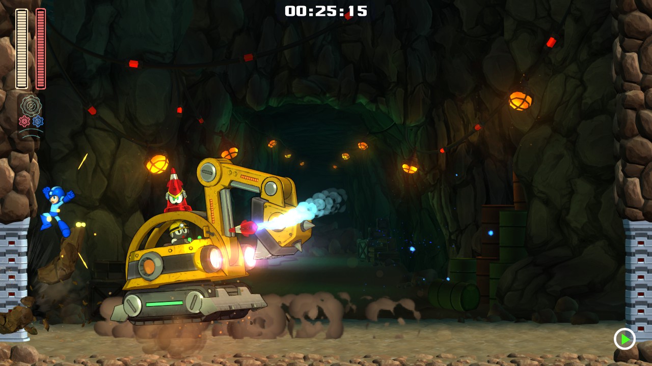 ROCKMAN 11 SUB-BOSS 07.鐵鎬人挖掘機 - RMMH洛克人回憶之館