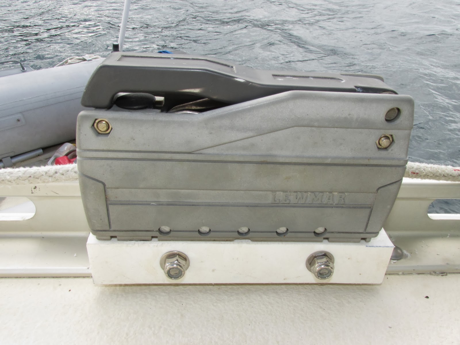 Wildcat Sailorgirl: Boat Projects - Mr Marine Starboard - Rope Clutch