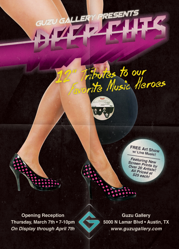 The Blot Says...: Guzu Gallery presents Deep Cuts: 12" Tributes to Our ...