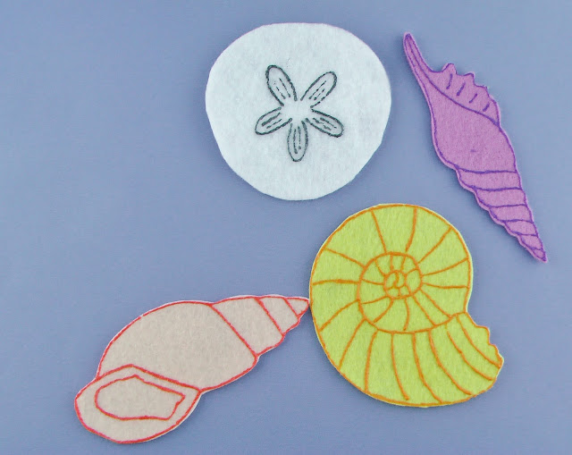 Flannel Board Fun: Five Little Seashells
