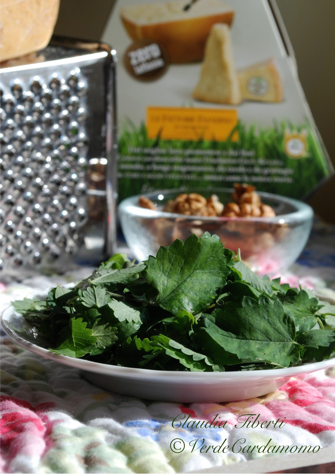 Casarecce di Farro con Pesto di Erba Noce al Gran Kinara | Verde Cardamomo