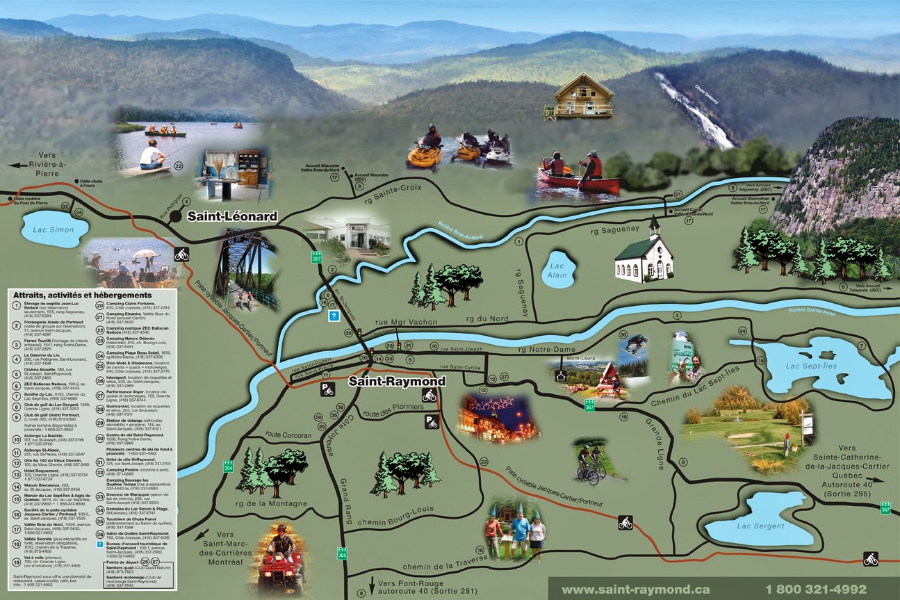 Aventure au Québec Visite: MRC de Portneuf