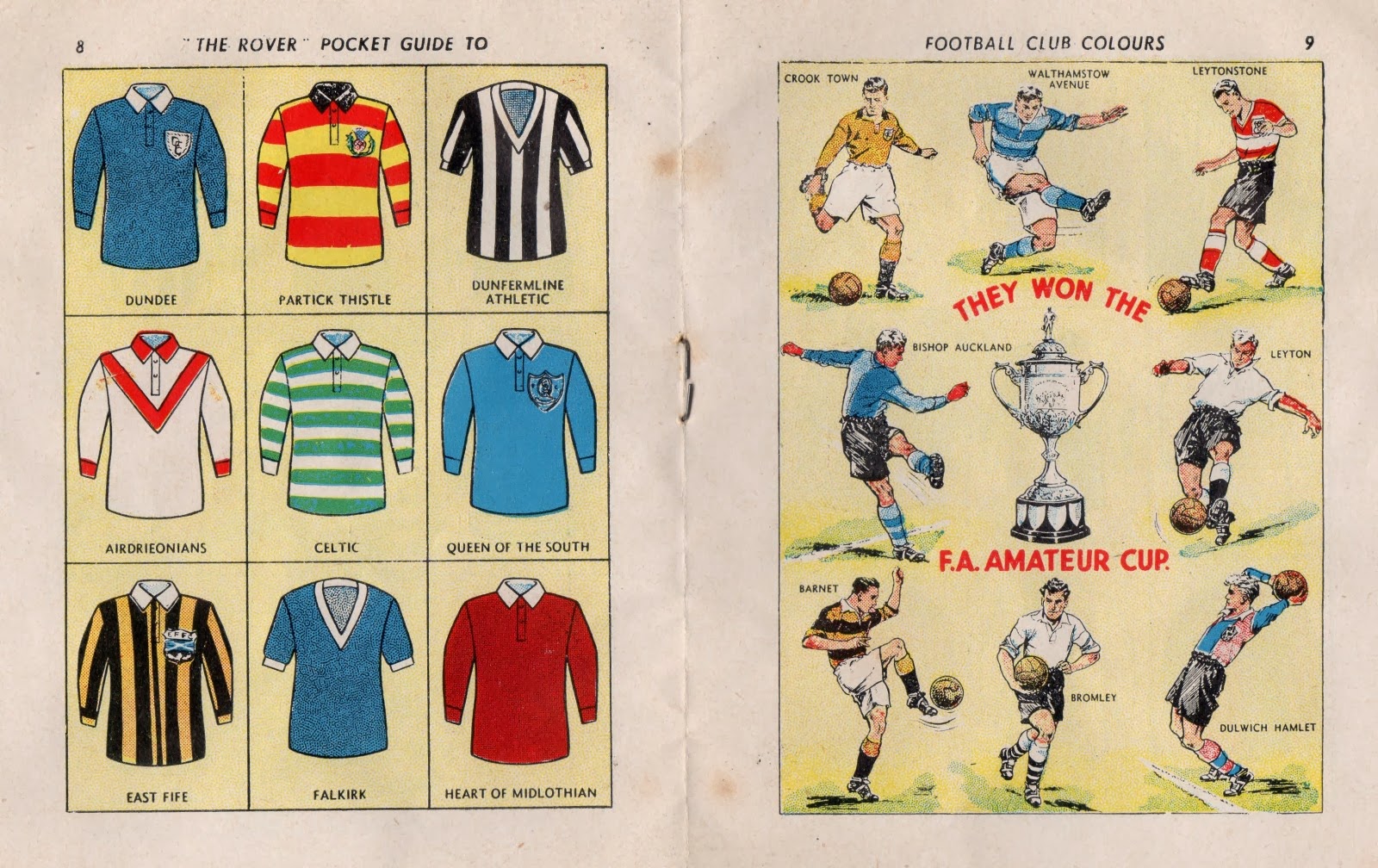 Football Cartophilic Info Exchange: D.C. Thomson / The Rover - THO-241 ...