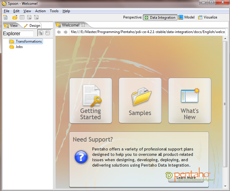 All About Pentaho: Pentaho Data Integration For The First Time Part I
