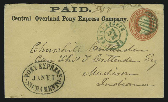 The History Notes: The Legendary Route of Pony Express