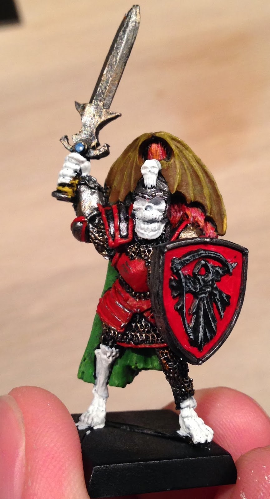 ScratchBox's Warhammer Project: Warhammer Vampire Counts Skeleton Regiment