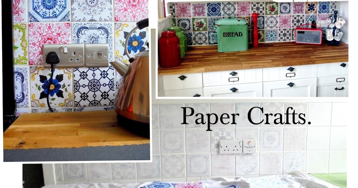 JiggleMaWiggle: Decoupage D.I.Y Paper tiles.