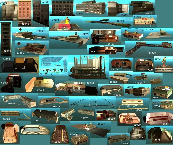 [MTA:SA] ID DE OBJETOS MTA PARA MAPS - MTA Brasil