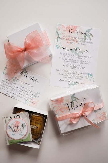 Domestic Fashionista: Baby Shower In A Box - A Long Distance Baby Shower