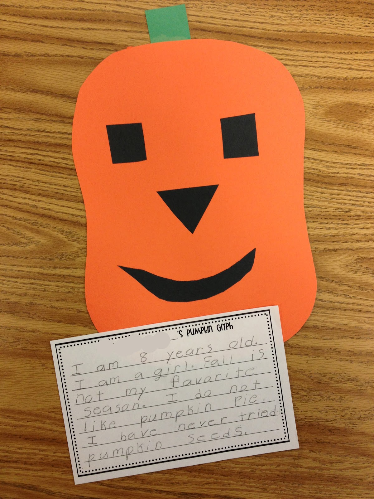 Simply Second Grade: Hello, October! Pumpkin Fun + a FREEBIE