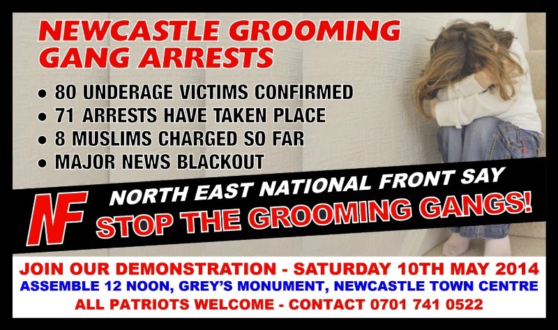 Nationalist Sentinel: 10th May - National Front Anti-Grooming Gang demo ...