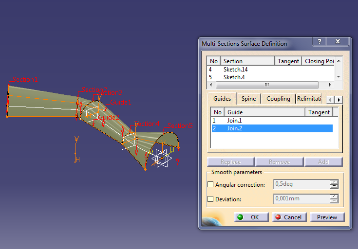 Wireframe and Surface design Workbench – Introducción 2 | Catia es Fácil