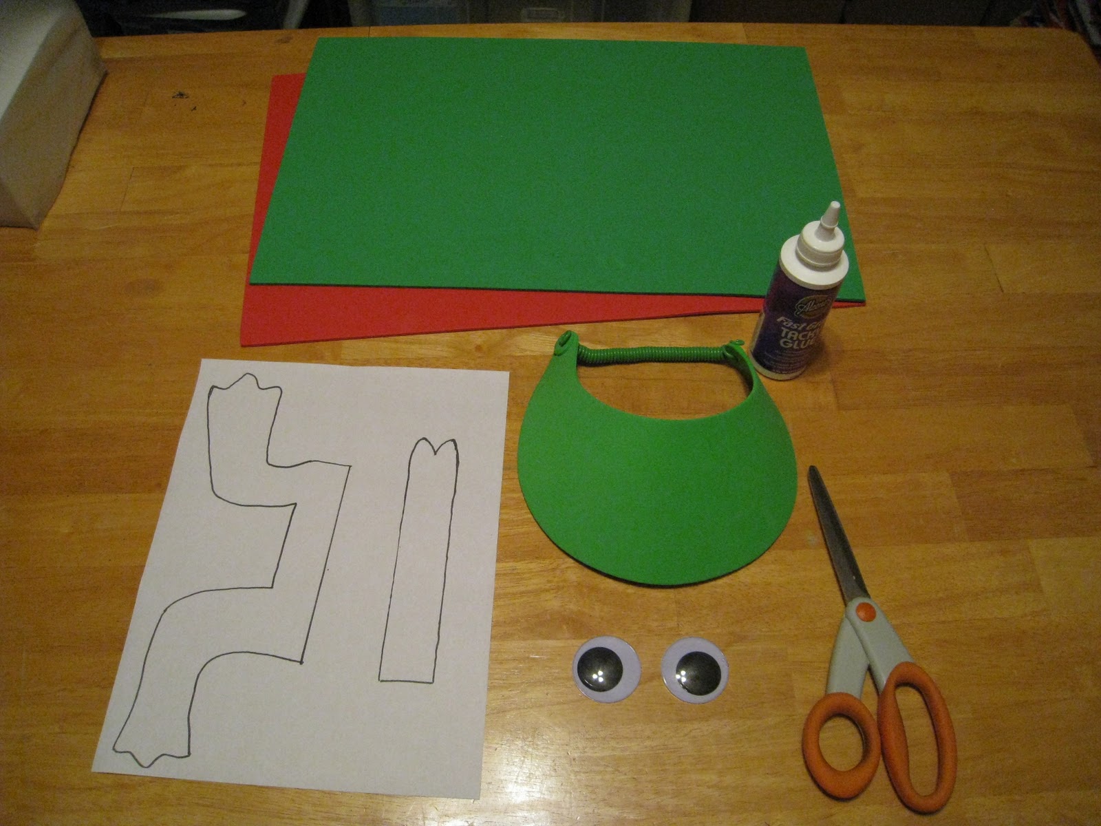 Crafts 4 Camp: Fun Foam Frog Visor
