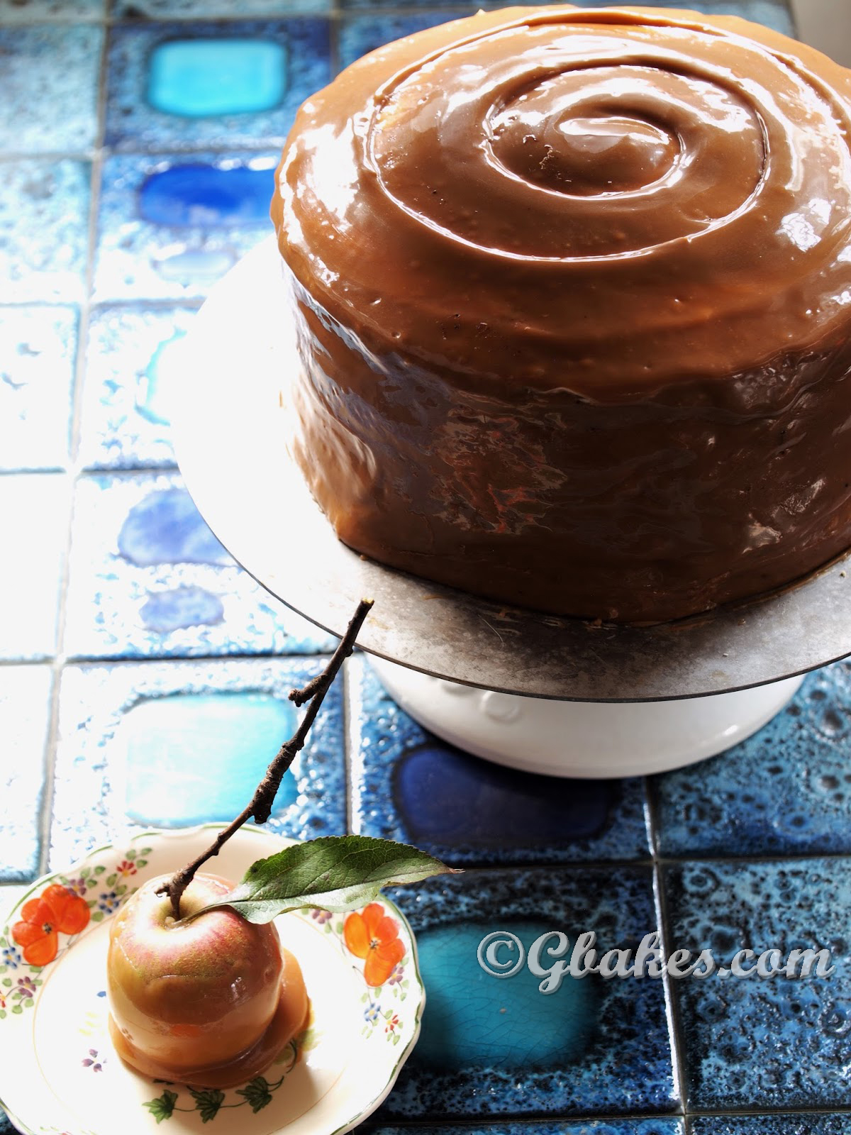 Apple Cider Caramel Layer Cake