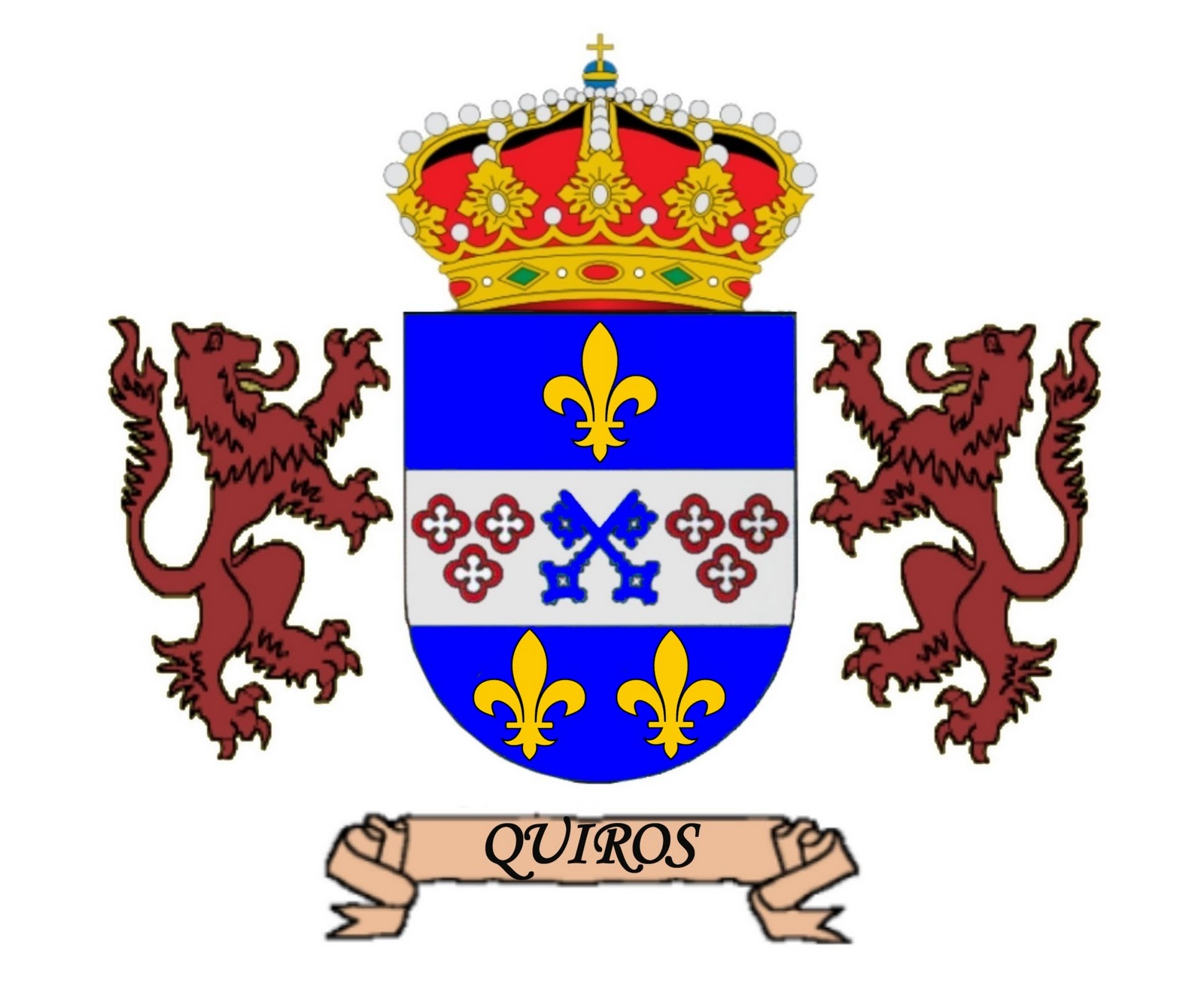 Apellidos y Escudos: Quirós