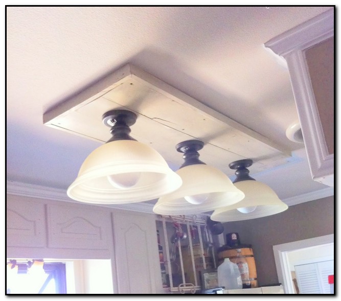Replace Fluorescent Light Fixture In Kitchen - Design Home & Kitchen