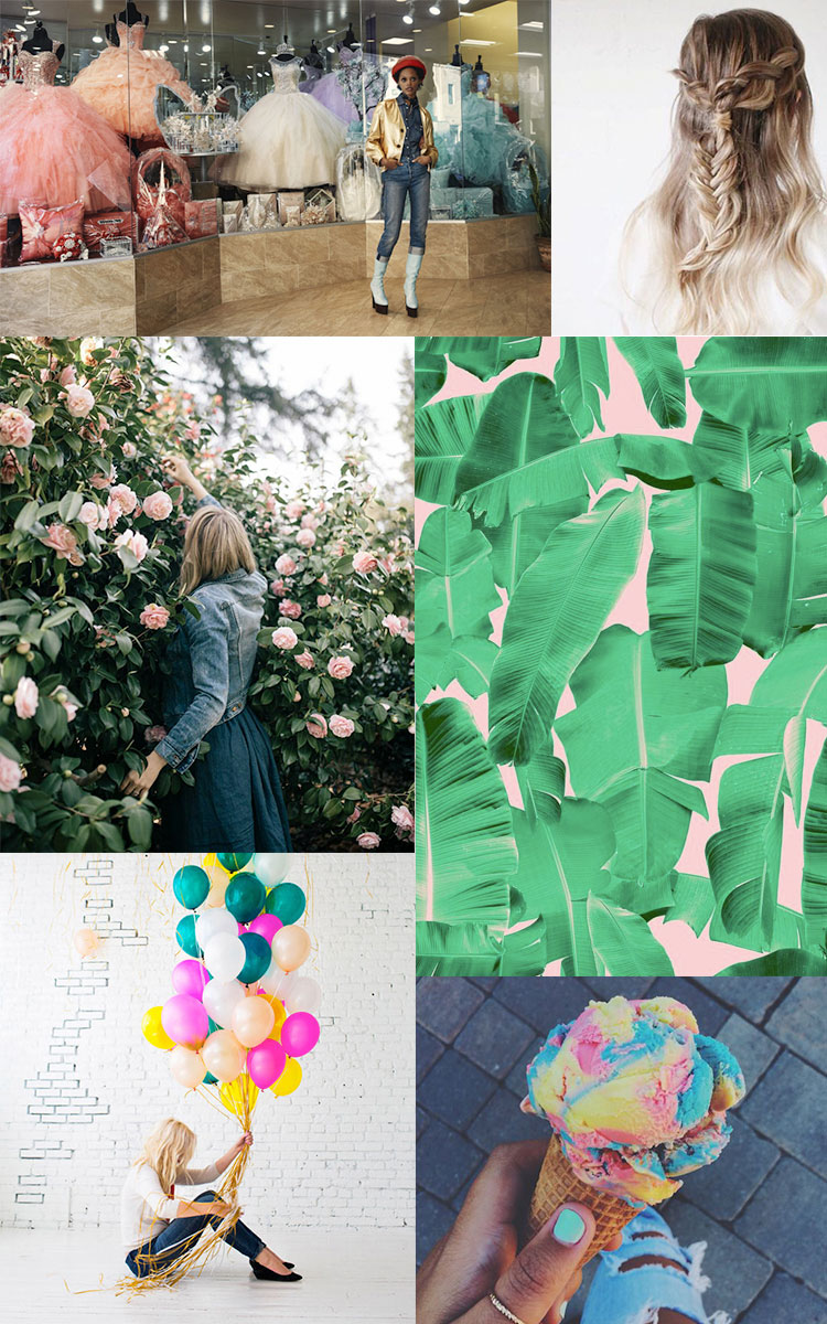 Spring Mood Board | The Fashion Barbie