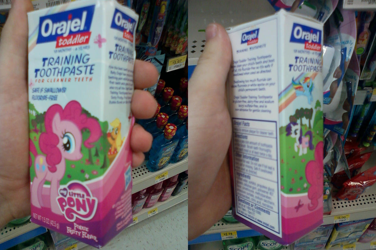 Equestria Daily - MLP Stuff!: Pony Toothpaste