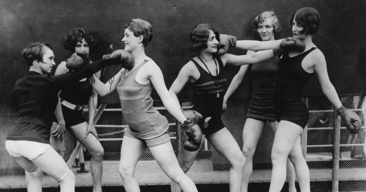 Funny Vintage Photos of Women Boxing in High Heels From the 1920s ...
