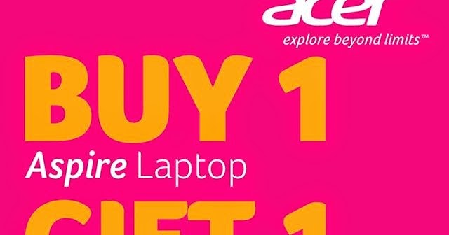Get Ready to Say #MerryMe with Acer's ‘Buy 1 Gift 1’ Promo | Rockstarmomma