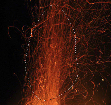 EFEK PHOTOSHOP : CARA MEMBUAT EFEK FOTO WAJAH RAMBUT API DENGAN ...