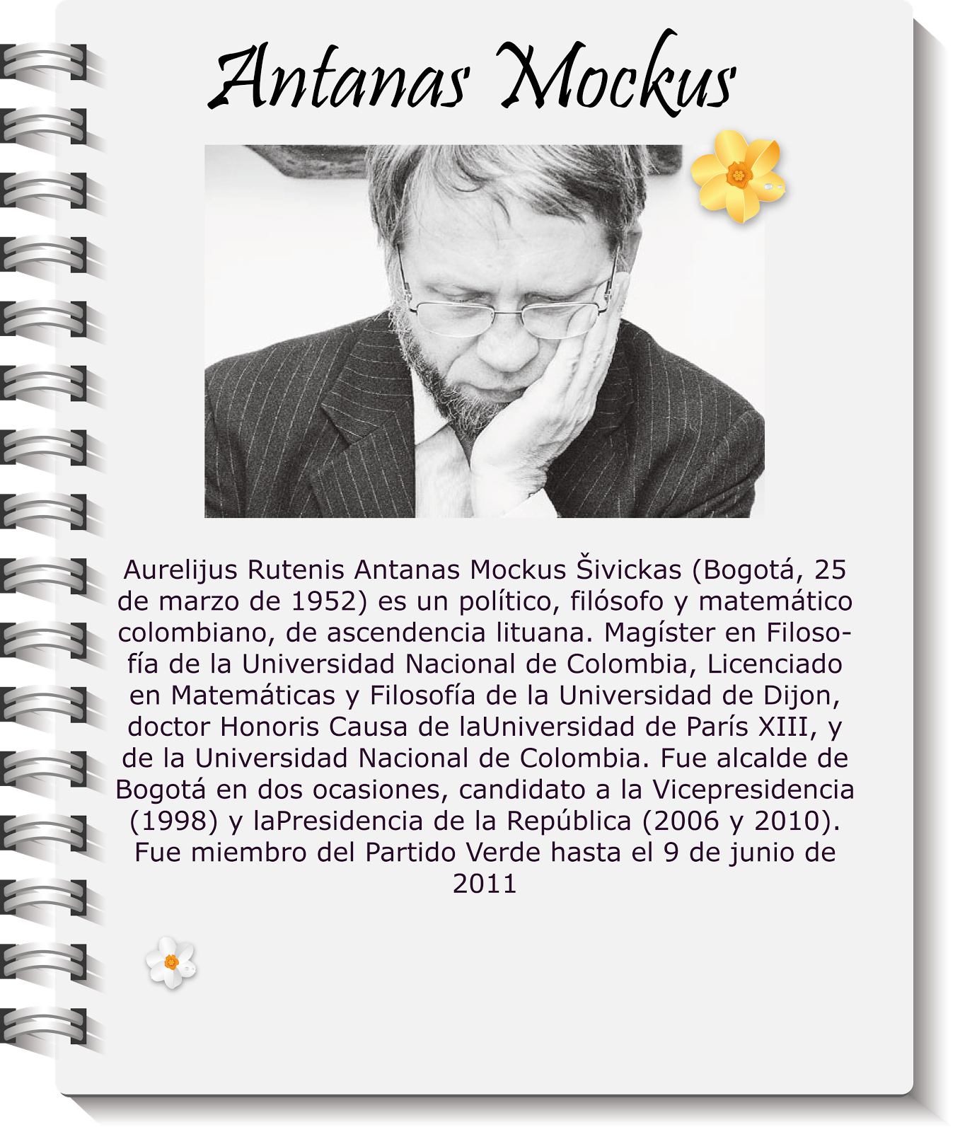 Epistemologia de la Pedagogia: Antanas Mockus