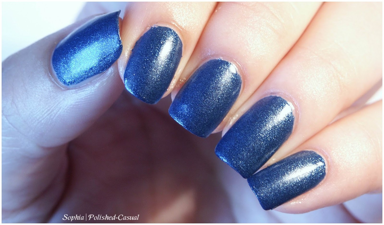 Jeans Nails mit Misslyn Denim Look 09 Blue Jeans & Stamping | Polished ...