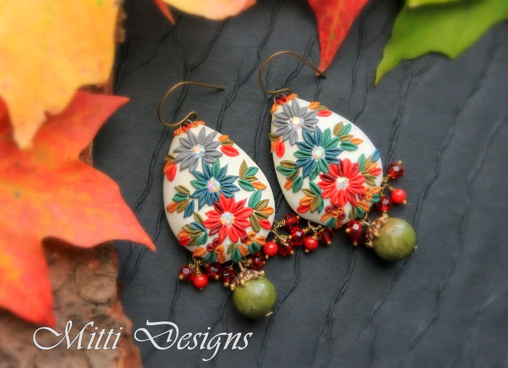 Mitti Designs - Wearable Clay Jewelry : New obsession Polymer clay ...