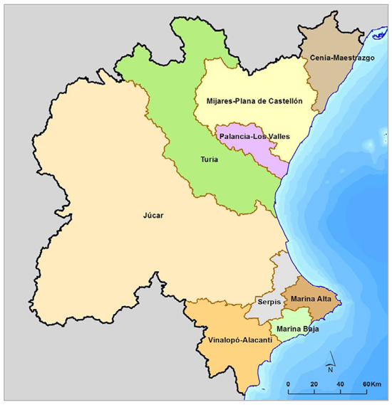 La Pesca de Cándido: CUENCA HIDROGRAFICA DEL RIO JUCAR I