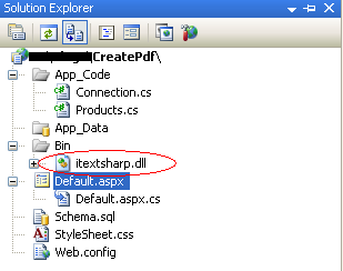 SoftwareKaffee: Create PDF Report in Asp.Net Using iTextSharp