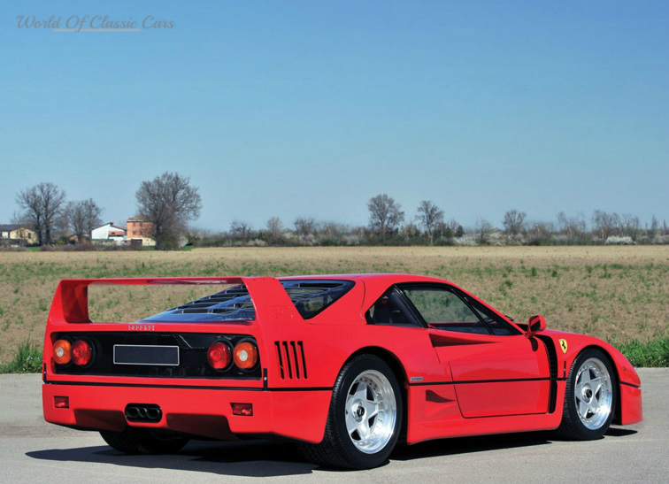 World Of Classic Cars: Ferrari F40 1991 - World Of Classic Cars