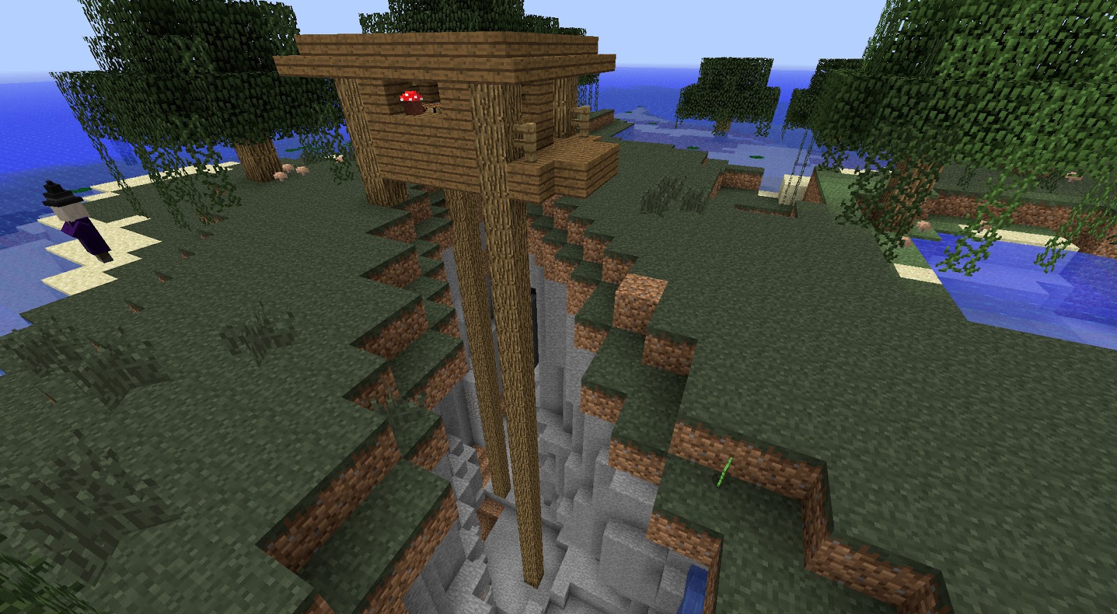 Good Minecraft Seed's!: Awesome Seed! Witches hut, and many resources ...