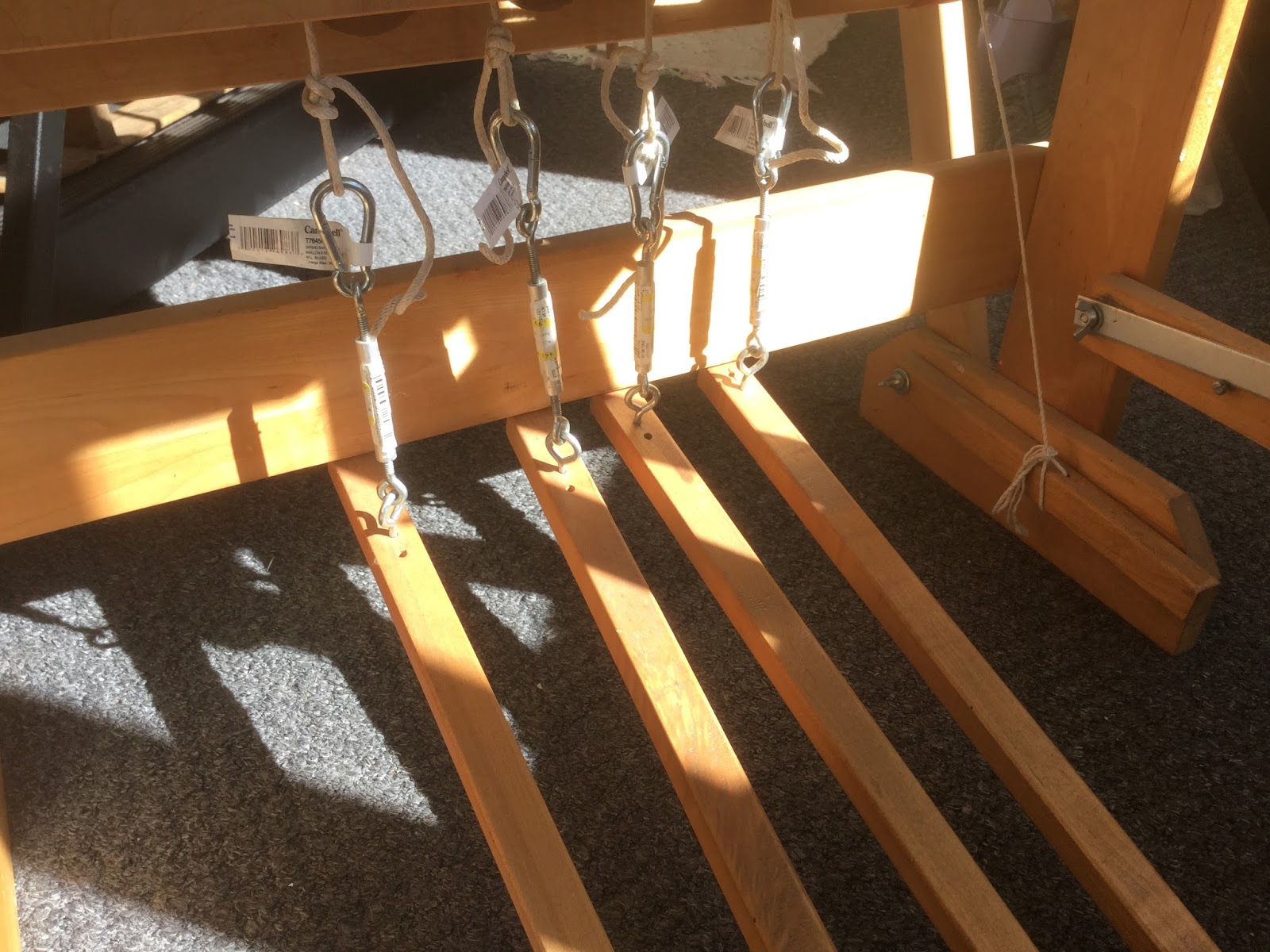 Daisy Hill Weaving Studio: Folding, Unfolding and Adjustments to the ...