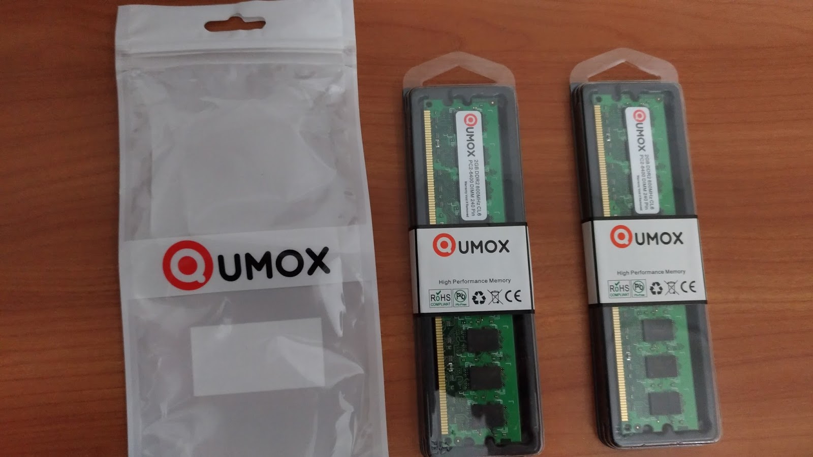 RAM Qumox ed altri produttori low cost - analisi