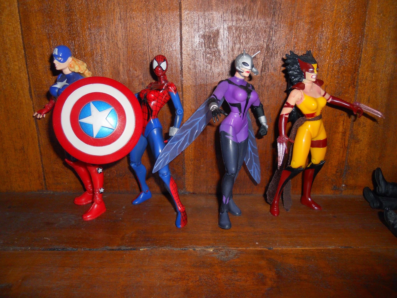 A Comic Odyssey: It Figures: Spider-Girl Action Figures